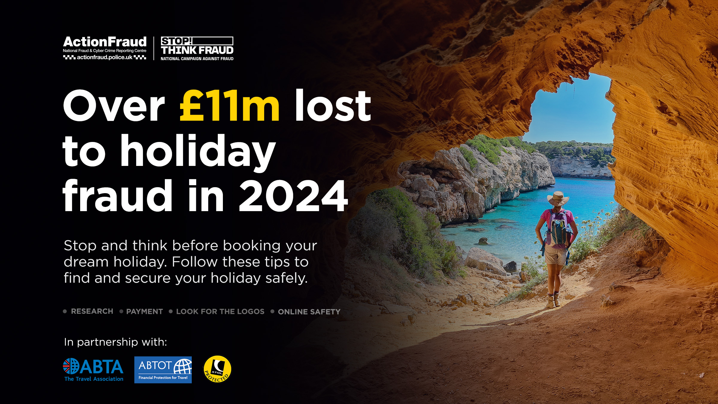 Don’t let fraudsters trip you up this summer: new alert issued as ...